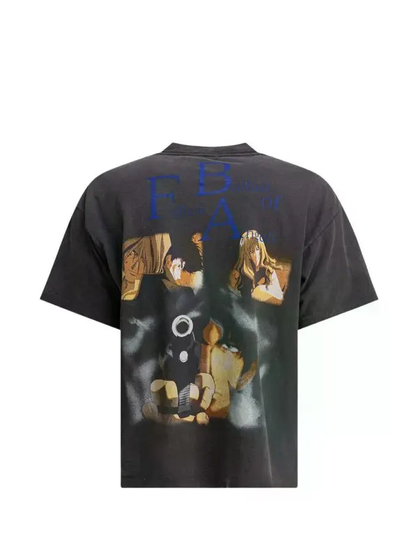 SAINT MXXXXXX X Cowboy Bebop Graphic-print T-shirt