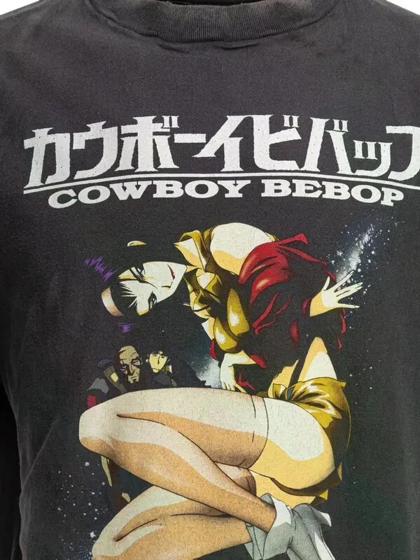 SAINT MXXXXXX X Cowboy Bebop Graphic-print T-shirt