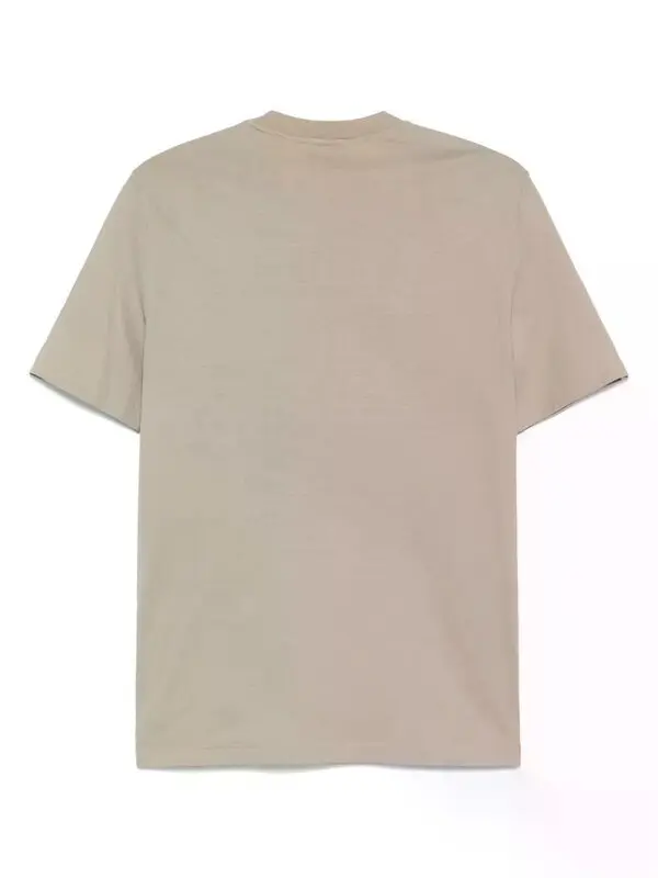 DELL'OGLIO Cotton T-shirt - Grey