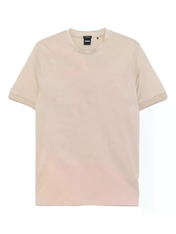 BOSS Crew-neck T-shirt - Brown