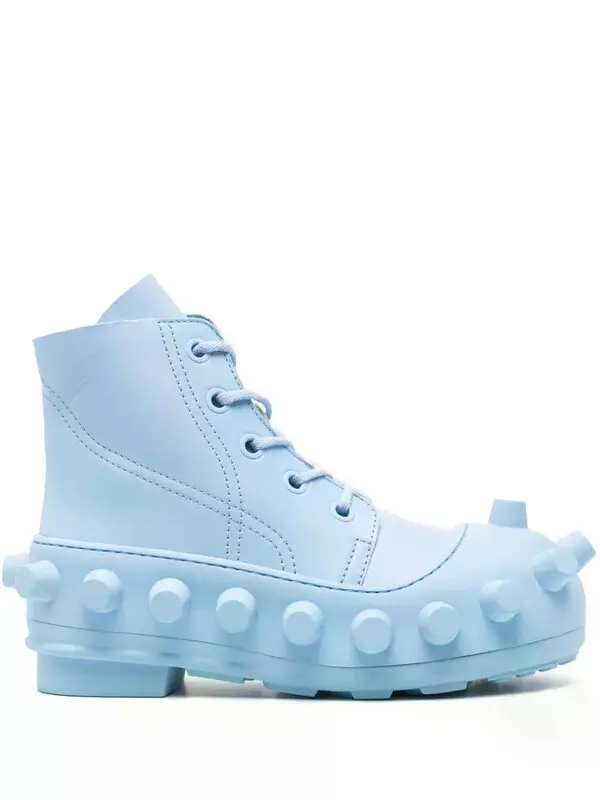 WALTER VAN BEIRENDONCK Boom Lace-up Boots - Blue