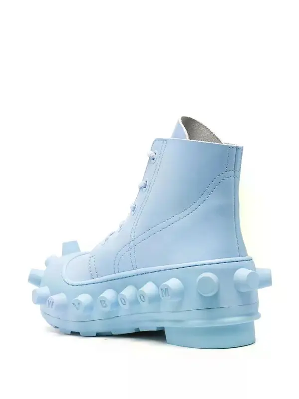 WALTER VAN BEIRENDONCK Boom Lace-up Boots - Blue