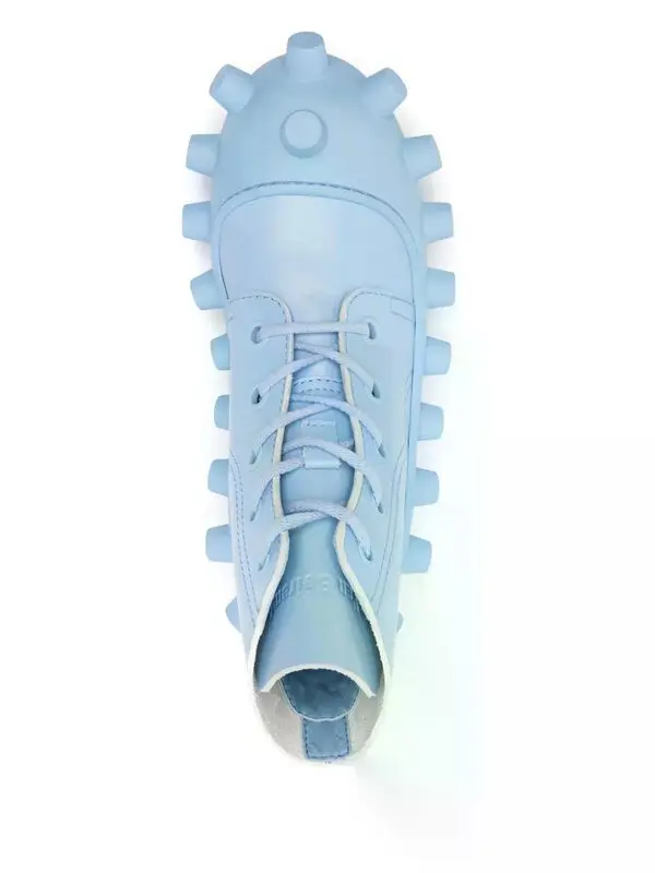 WALTER VAN BEIRENDONCK Boom Lace-up Boots - Blue