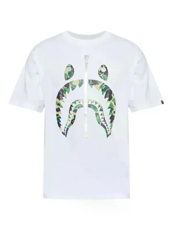 A BATHING APE Graphic-print T-shirt - White