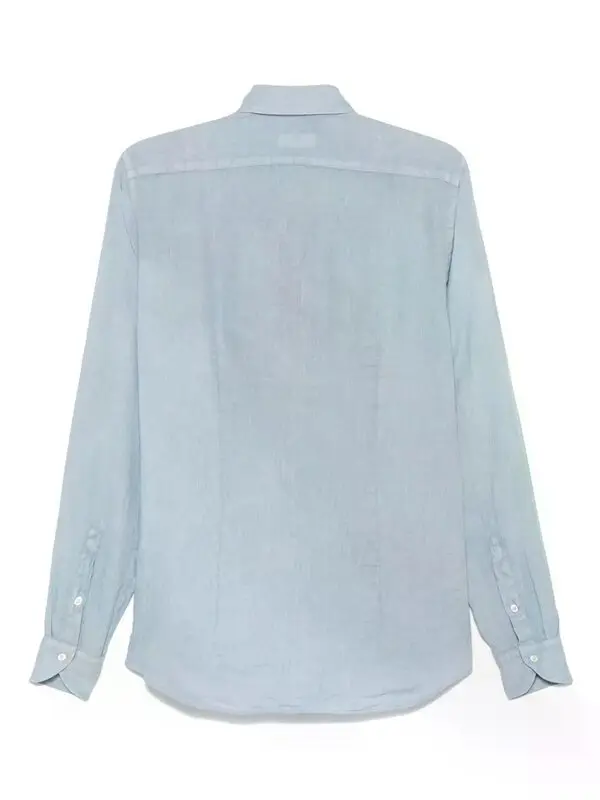 DELL'OGLIO Linen Shirt - Blue