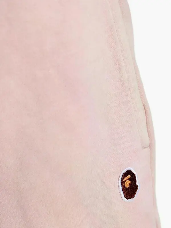 A BATHING APE Logo-embroidered Track Shorts