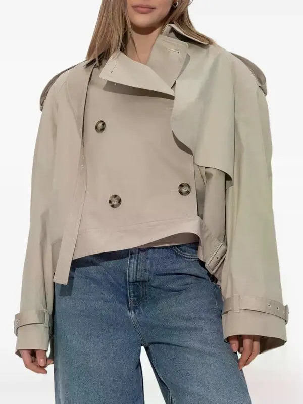 Stella McCartney Cropped Trench Jacket