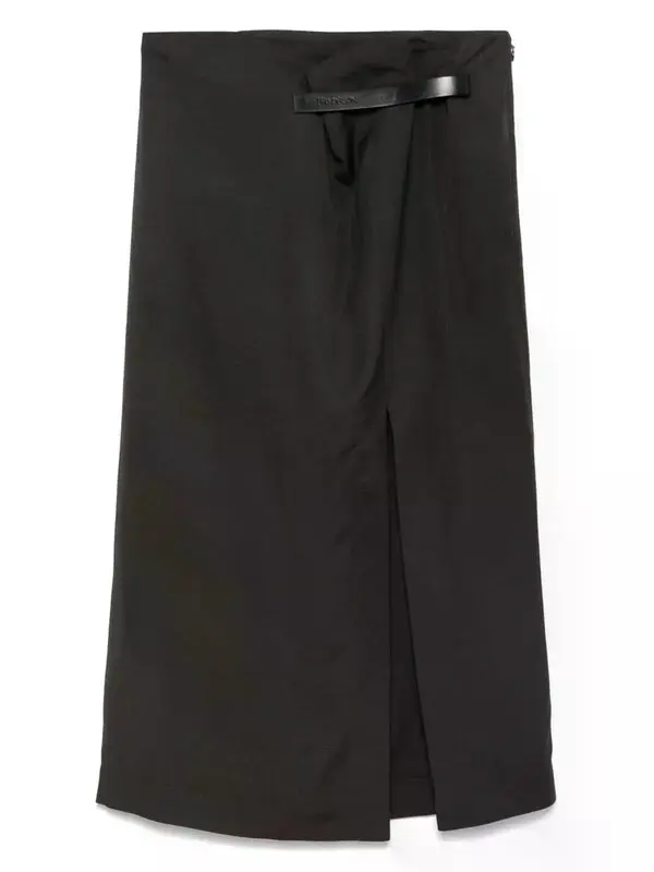 JW Anderson Logo-strap Midi Skirt