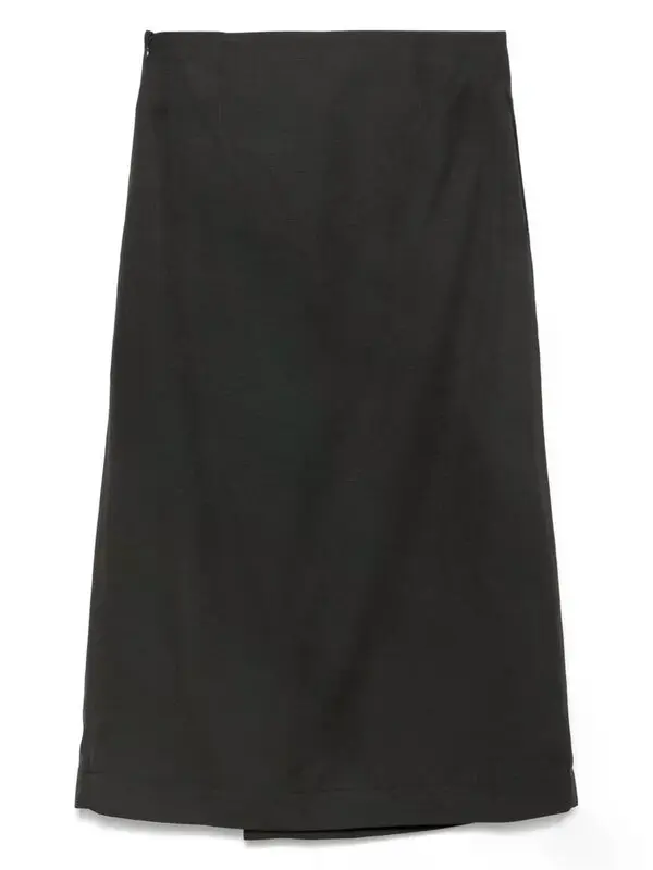 JW Anderson Logo-strap Midi Skirt