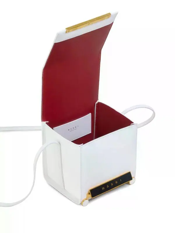 Marni Vhs Shoulder Bag - White