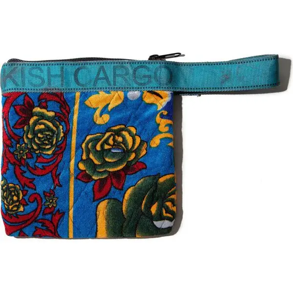 PUEBCO Fabric Pouch - Blue