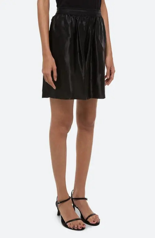 Helmut Lang Pleated Wool Skort