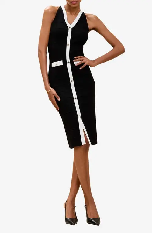 LIPSY Contrast Trim Body-con Dress