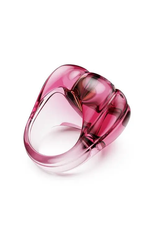 SWAROVSKI Dulcis Crystal Heart Cocktail Ring
