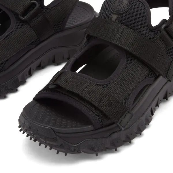 Moncler Trailgrip Vela Sandals - Black