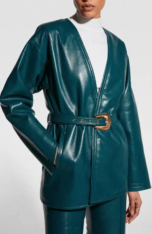 AS By DF Jasper Recycled Leather Coat