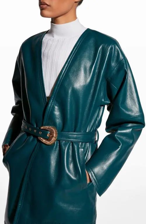 AS By DF Jasper Recycled Leather Coat