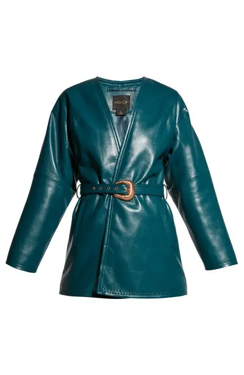 AS By DF Jasper Recycled Leather Coat