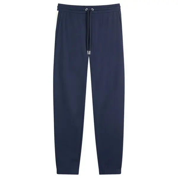 Moncler Logo Cotton Sweat Pants - Navy
