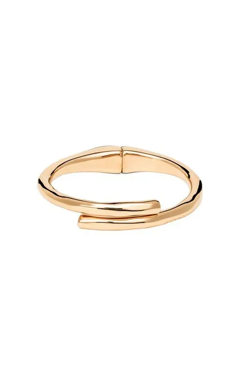UNODE50 Tube Bangle - Gold