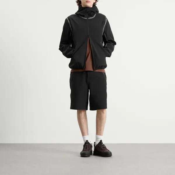 PURPLE MOUNTAIN OBSERVATORY Forest Shorts - Black