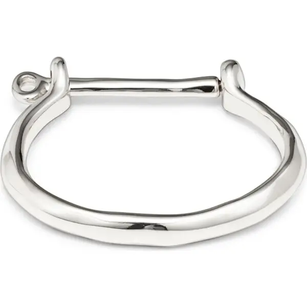 UNODE50 Minimalist Bangle Bracelet - Silver