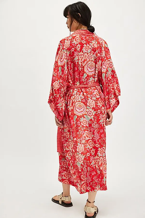 SPELL Full Bloom Maxi Robe