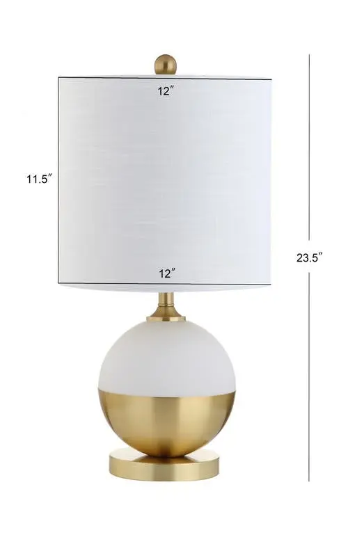 JONATHAN Y Carr 23.5" Ceramic/metal Led Table Lamp