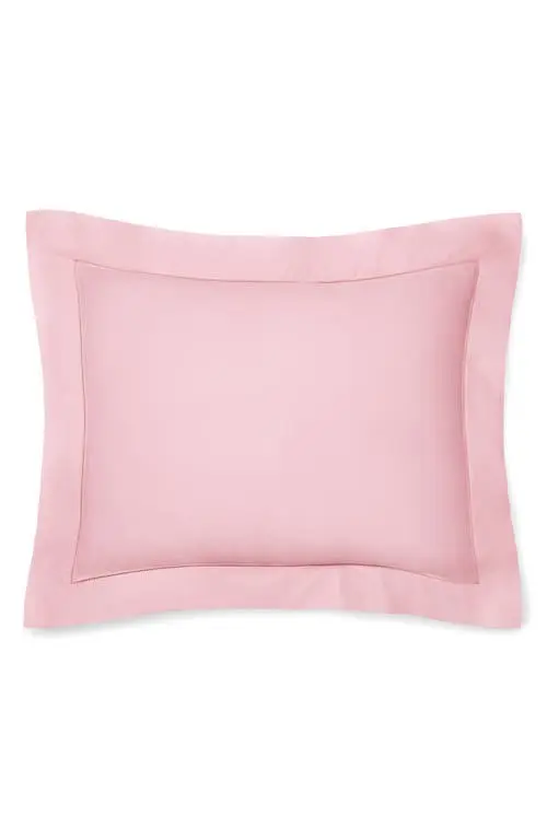 SFERRA Fiona Cotton Sateen Continental Sham - Carnation