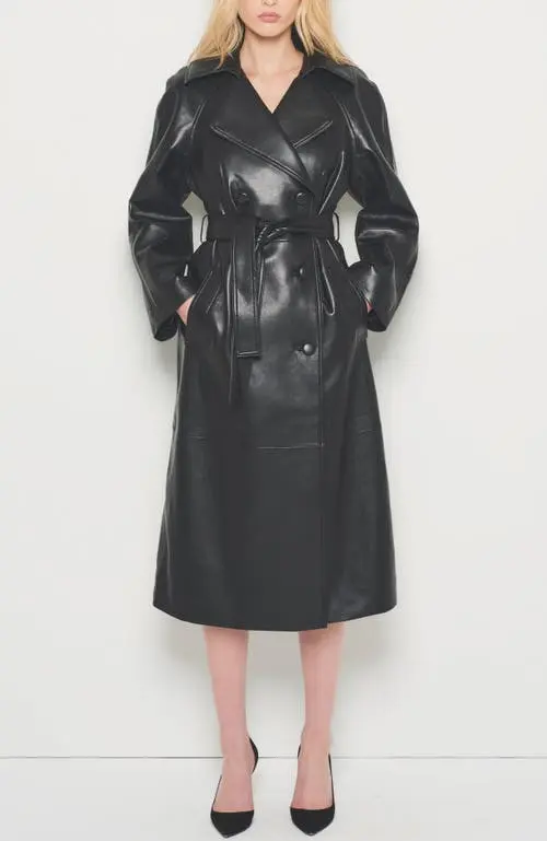 AS By DF Miller Recycled Leather Trench Coat