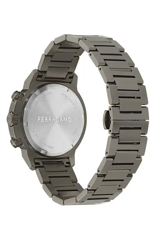 FERRAGAMO Sport Chronograph Bracelet Watch