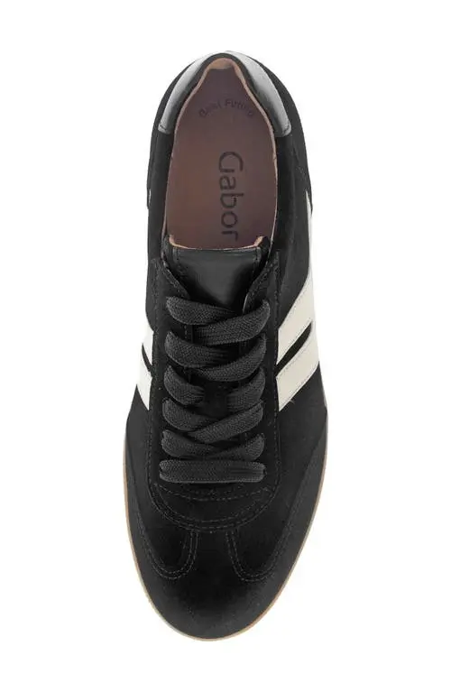 Gabor 63.300 Leather Sneakers - Black