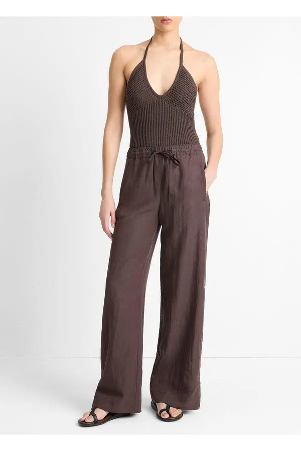 Vince Side-snap Pull-on Pant - Red