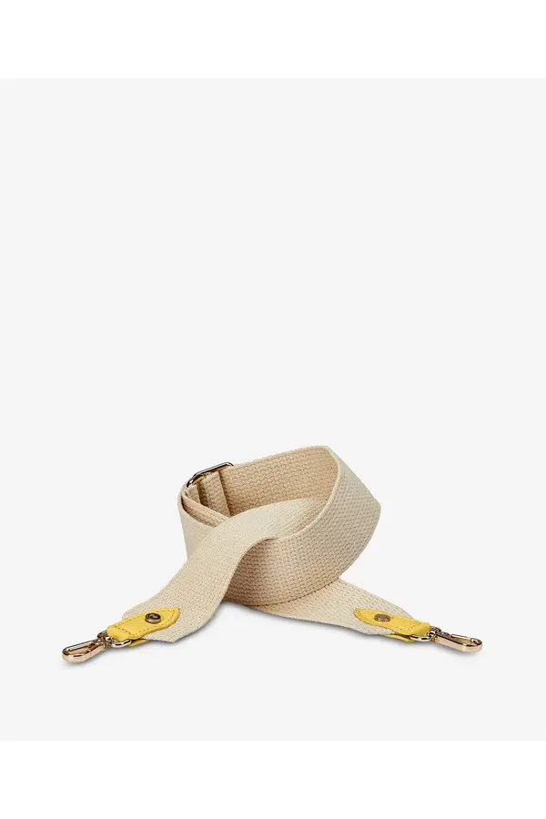 Gigi New York Beck Webbing Strap - Gold