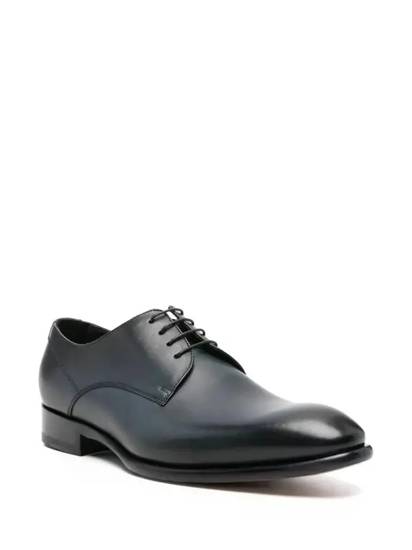 DOUCAL'S Leather Lace-up Derby Shoes