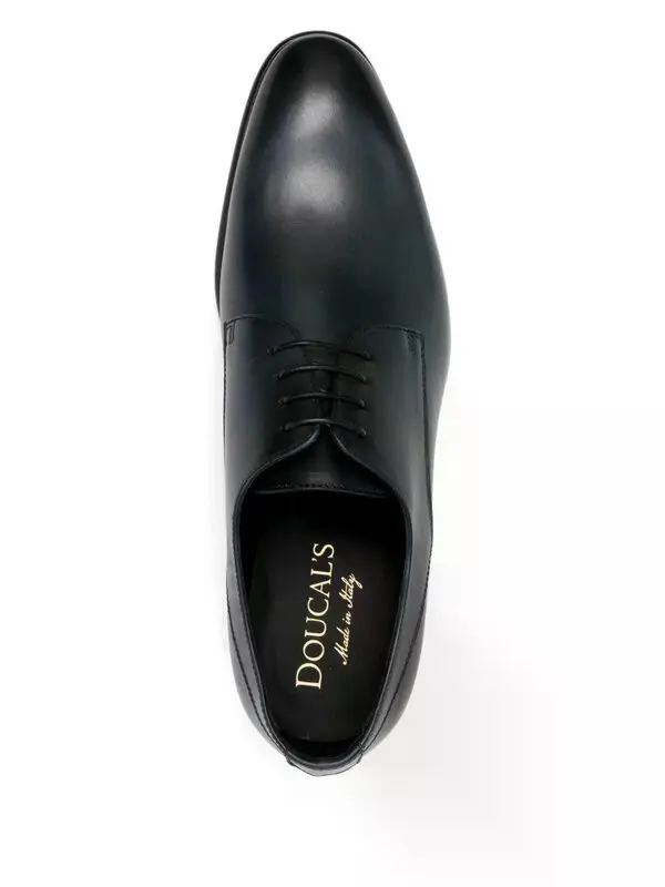 DOUCAL'S Leather Lace-up Derby Shoes