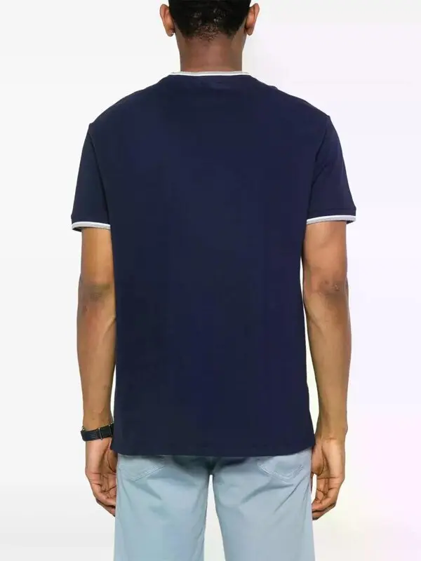 Polo Ralph Lauren Embroidered-logo T-shirt - Blue