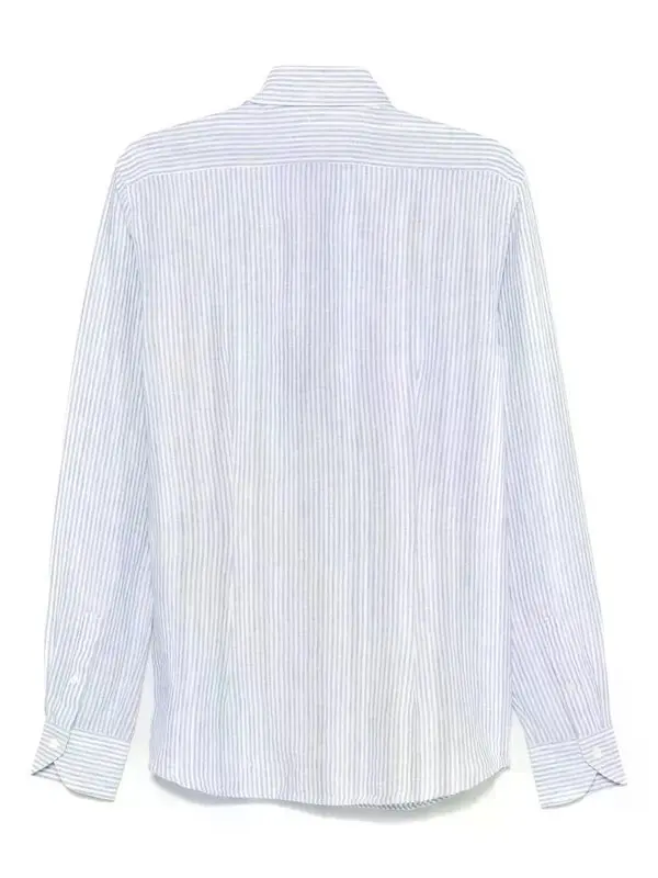 DELL'OGLIO Striped Shirt - Blue