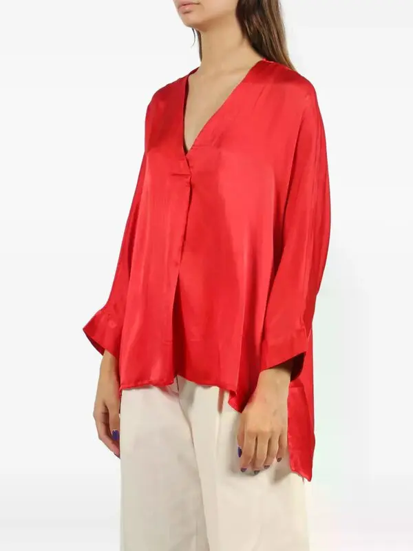 THE ROSE IBIZA Silk Blouse