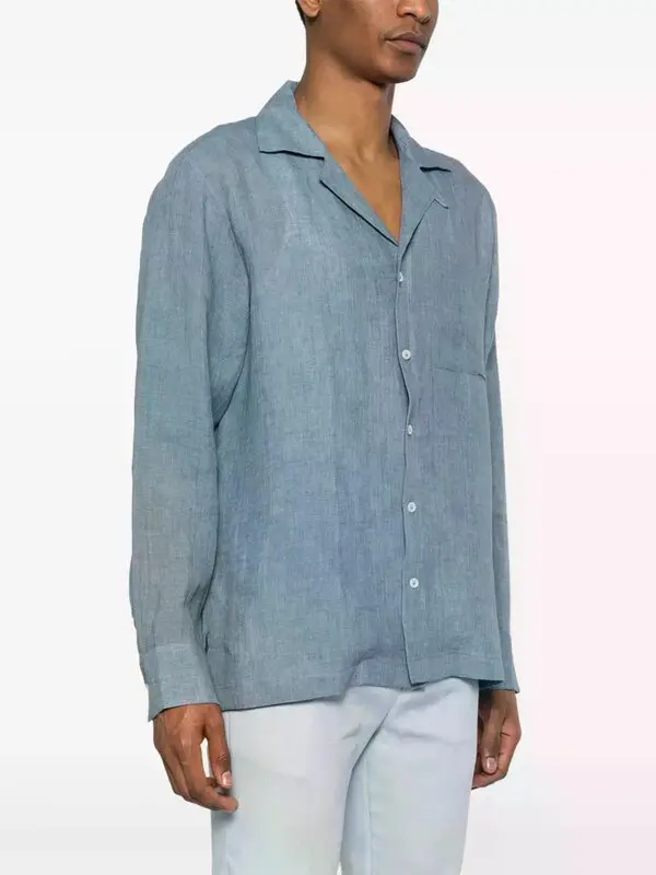 LARDINI Linen Shirt