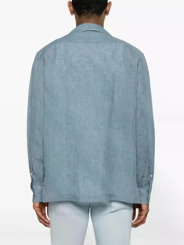 LARDINI Linen Shirt