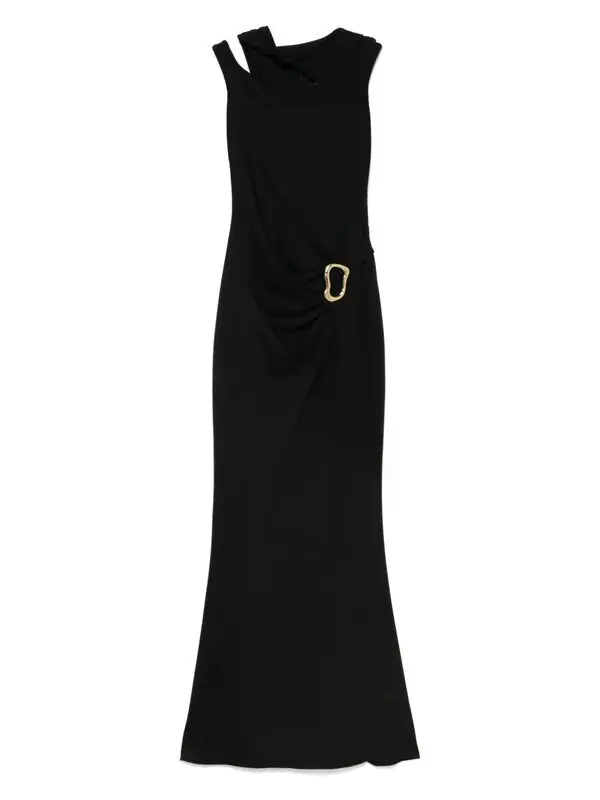 MOOS STUDIO Cut-out Detail Maxi Dress