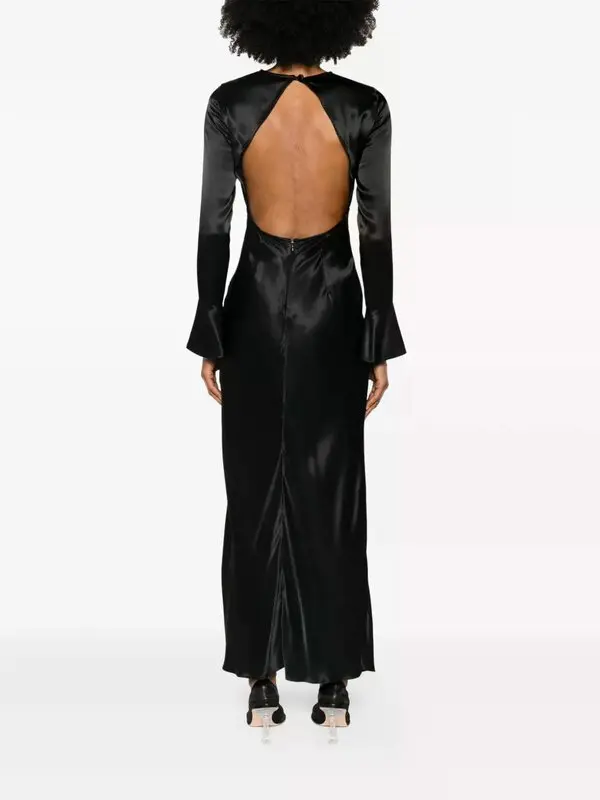MOOS STUDIO Satin Maxi Dress