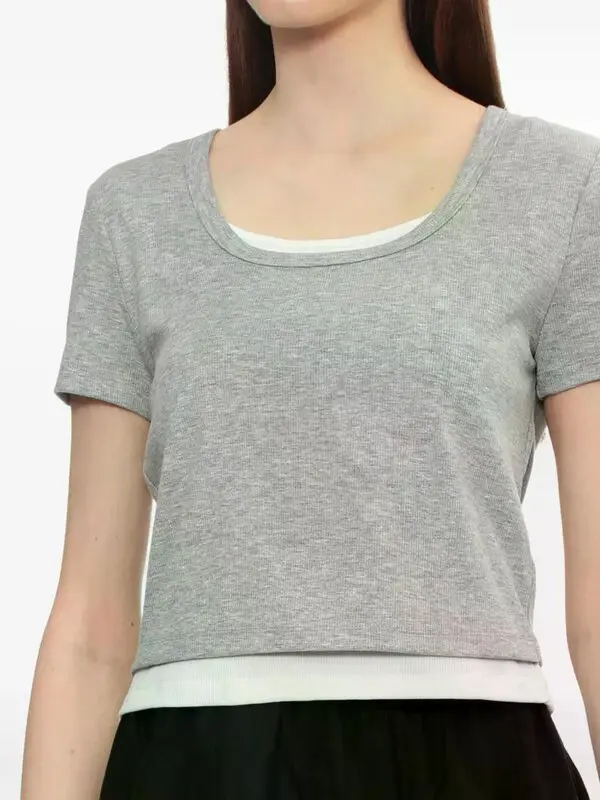 TOUT A COUP Layered T-shirt