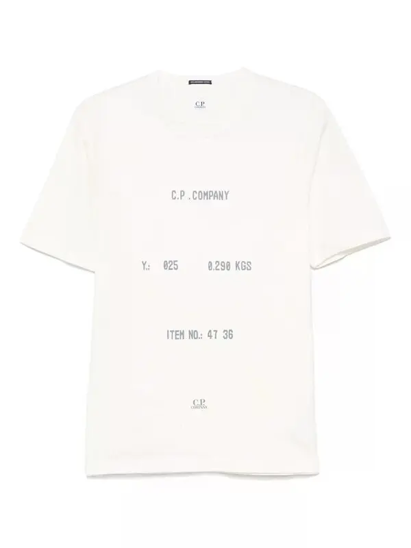 C.P. COMPANY Text-print T-shirt