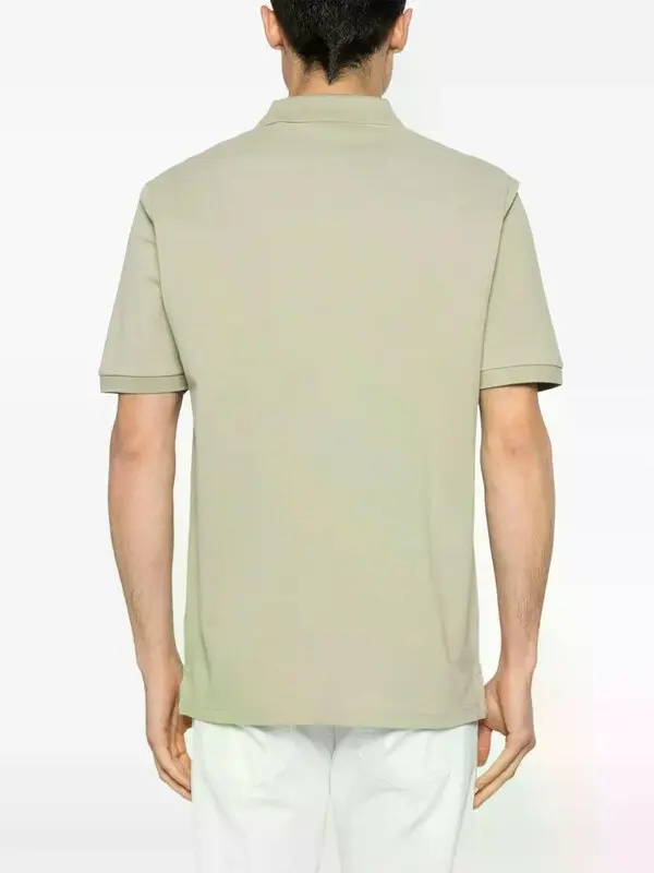 Hugo Cotton Piqué Polo Shirt - Green