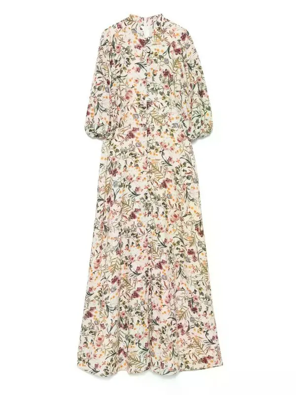 MOOS STUDIO Jardin De Fleurs Maxi Dress