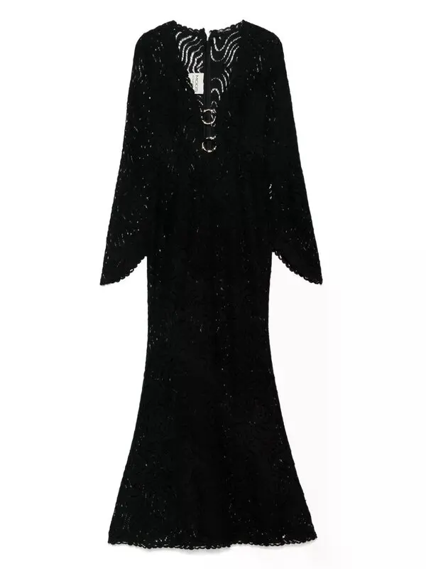 MOOS STUDIO Midnight Bloom Maxi Dress