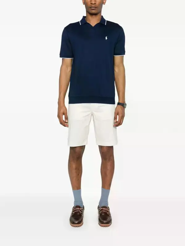 Polo Ralph Lauren Jacquard Logo-embroidered T-shirt