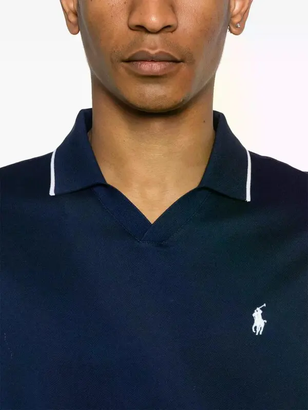 Polo Ralph Lauren Jacquard Logo-embroidered T-shirt